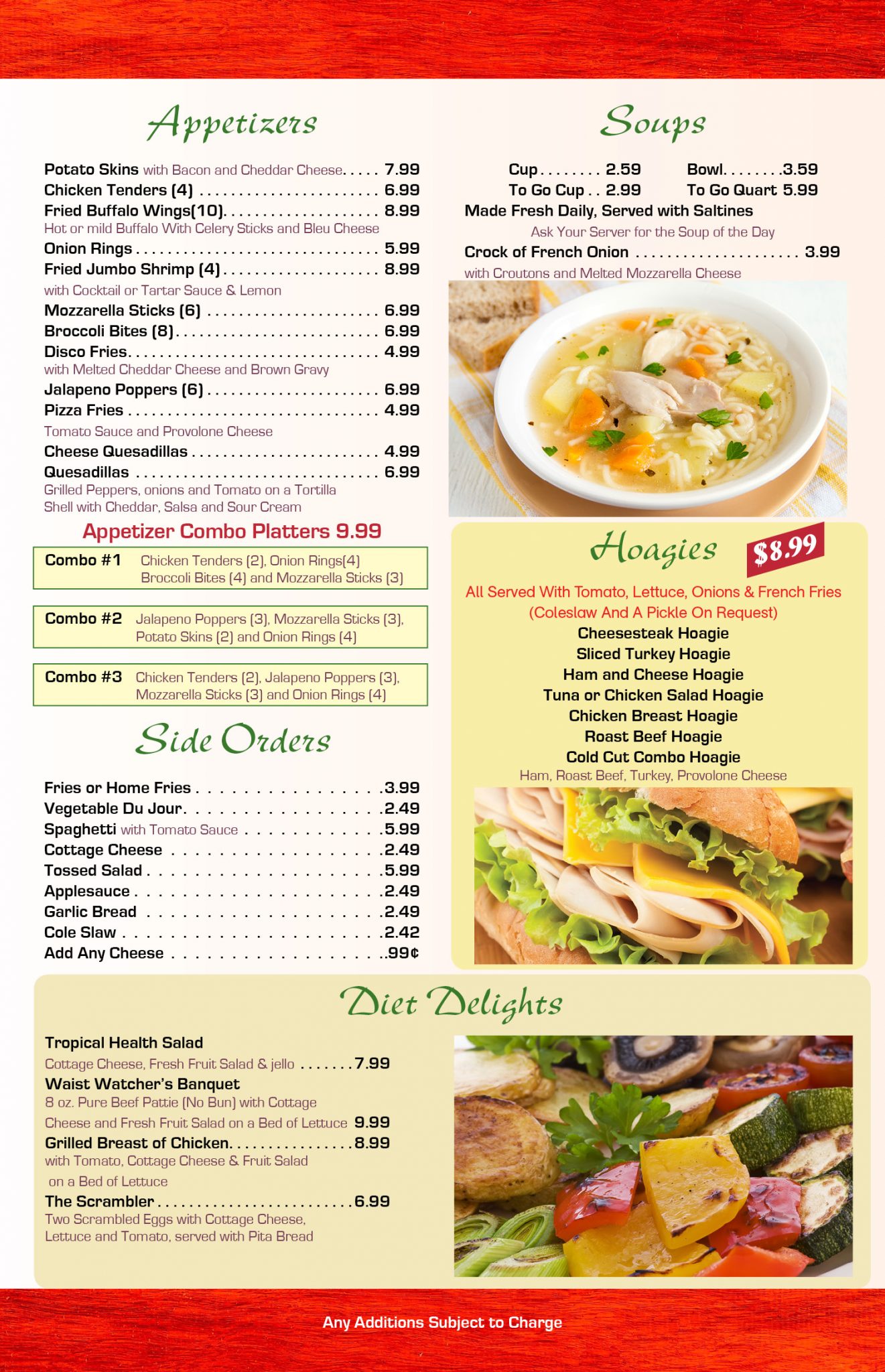 Our Menu - Route 40 Diner