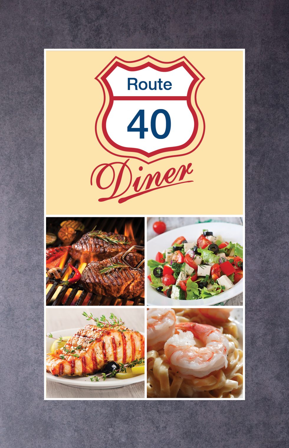 Our Menu - Route 40 Diner