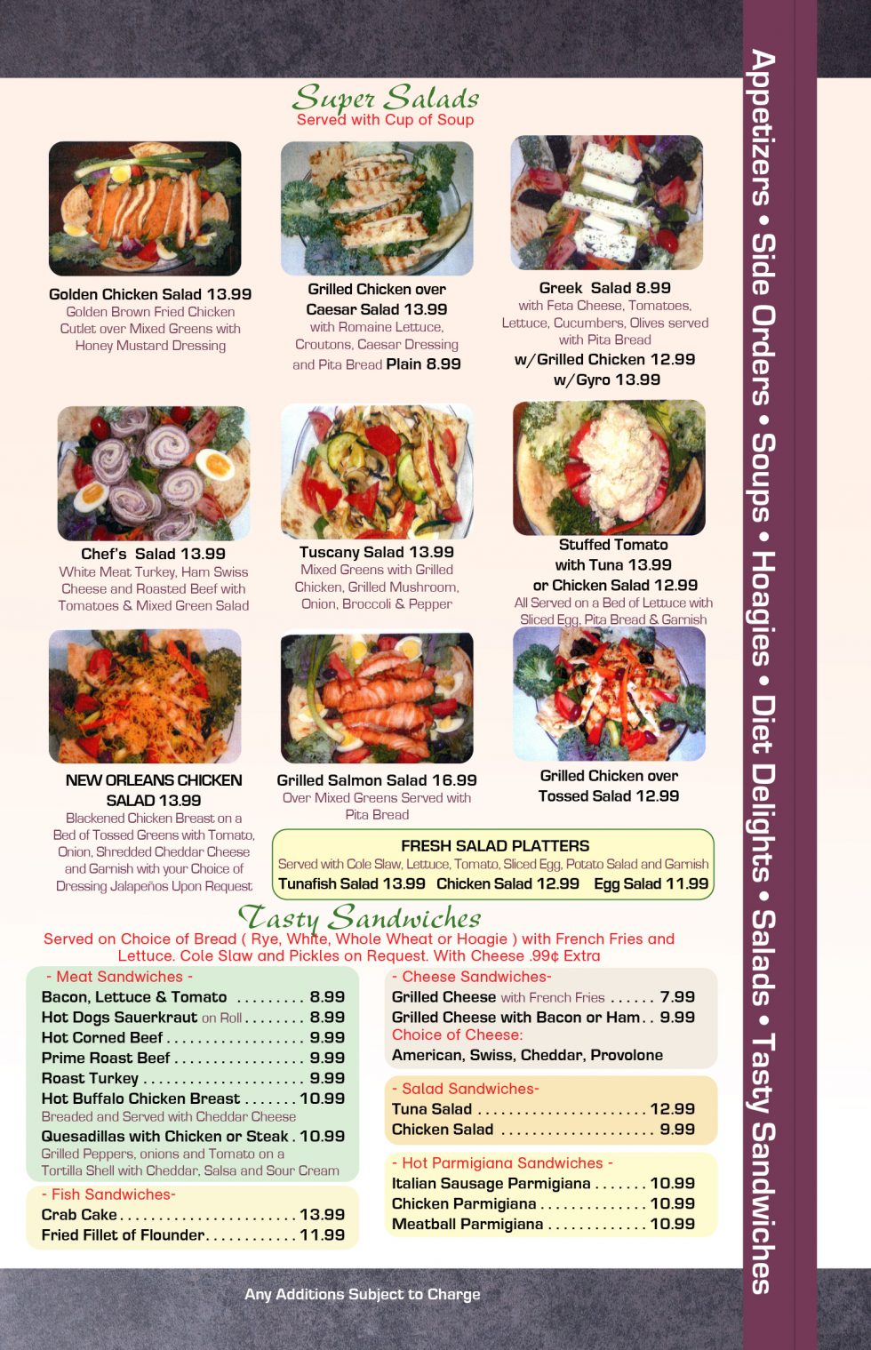 Our Menu - Route 40 Diner