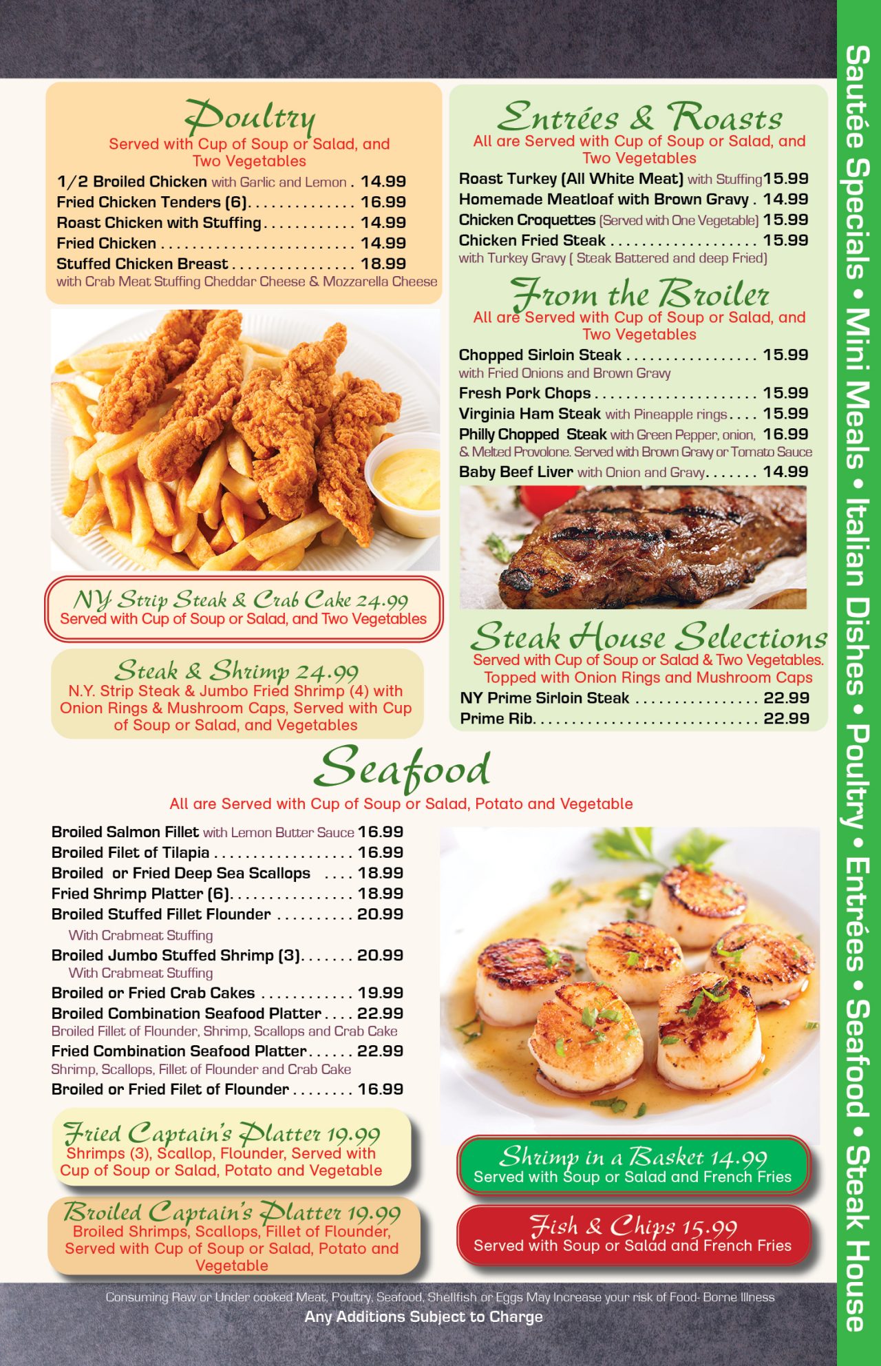 Our Menu - Route 40 Diner